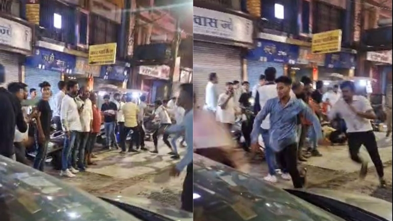 Ratlam Viral Video: रतलाम में दुकानदार पिता-बेटे से मारपीट दुकान में की ...