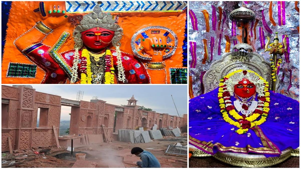 Navratri 2022: देवास टेकरी पर नवरात्रि की तैयारियां, पहली बार मां को एक ...