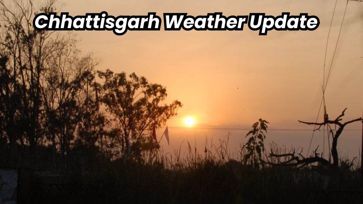 CG Weather Update: पांच दिनों में चार डिग्री बढ़ेगा तापमान, 12.8 डिग्री ...