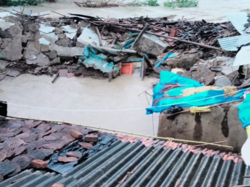 Rain in Vidisha: सिरोंज तहसील में भारी बारिश ने मचाई तबाही, कई कच्‍चे ...