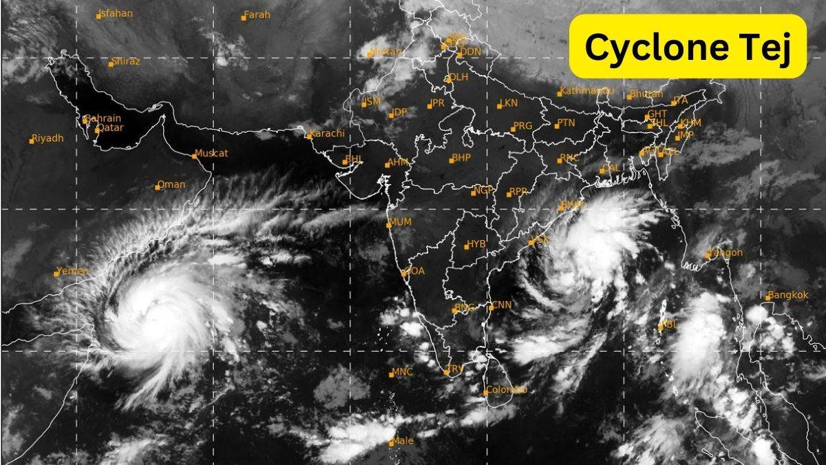Cyclone Tej: आज भीषण तूफान में बदल जाएगा चक्रवात 'तेज', भारत से टला खतरा, यमन और ओमान पर संकट