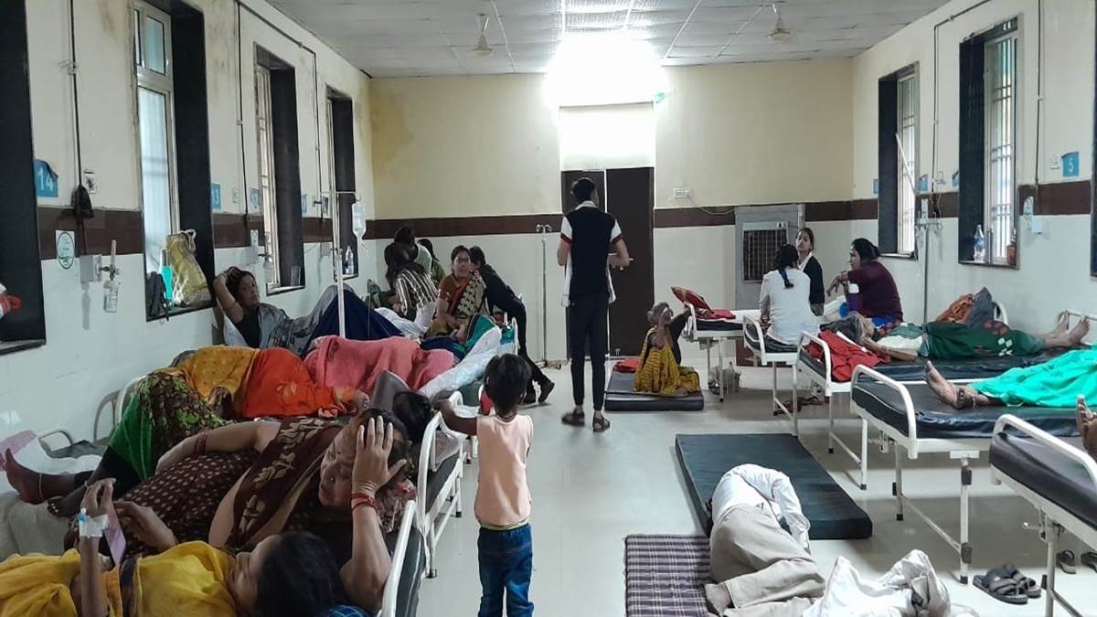 Bhind News: अस्पताल पहुंचने वाला हर चौथा मरीज पेट दर्द और बुखार से परेशान