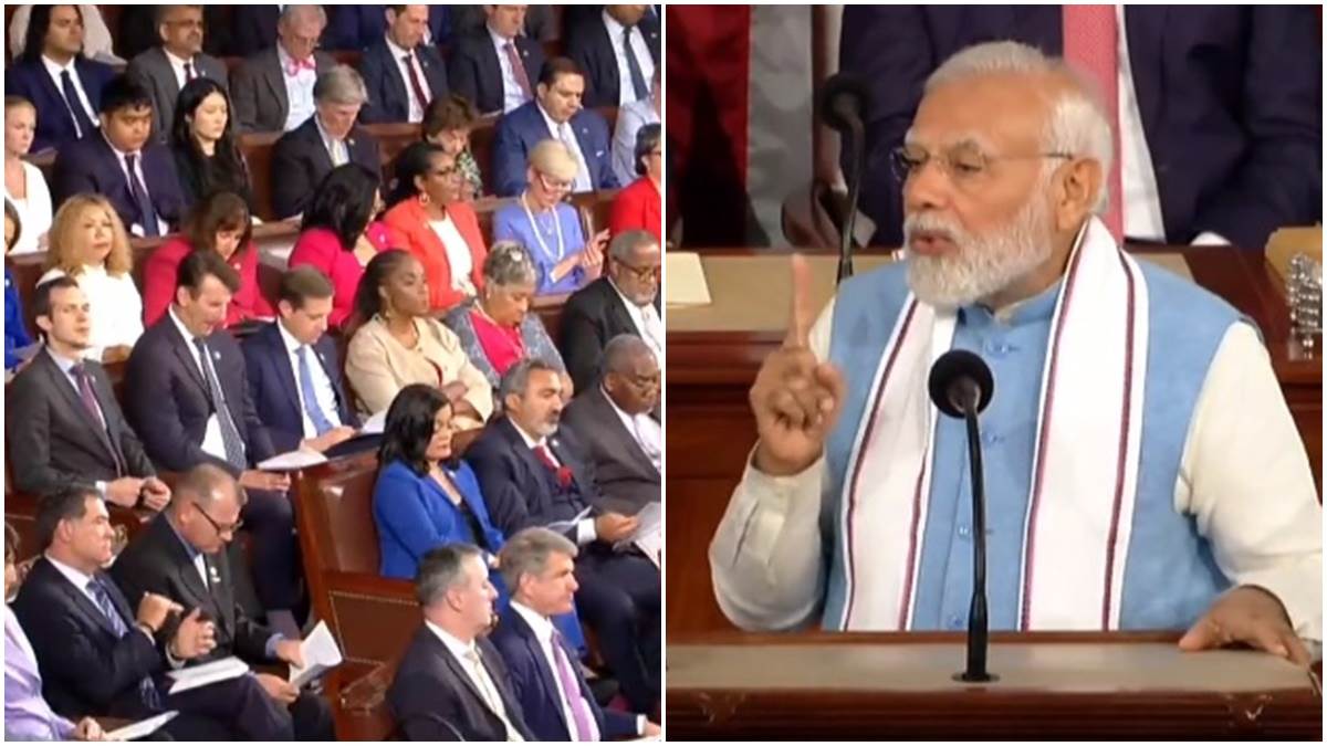 PM Modi Speech in US Congress: अमेरिकी कांग्रेस की बैठक में मोदी ने ...