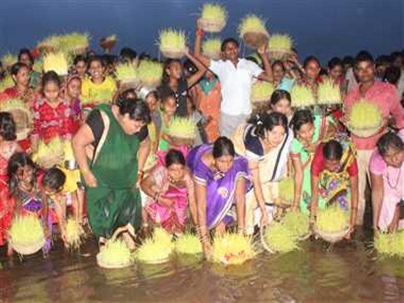 Bhojali Festival Today: बिलासपुर में भोजली विसर्जन आज, कानों में ...