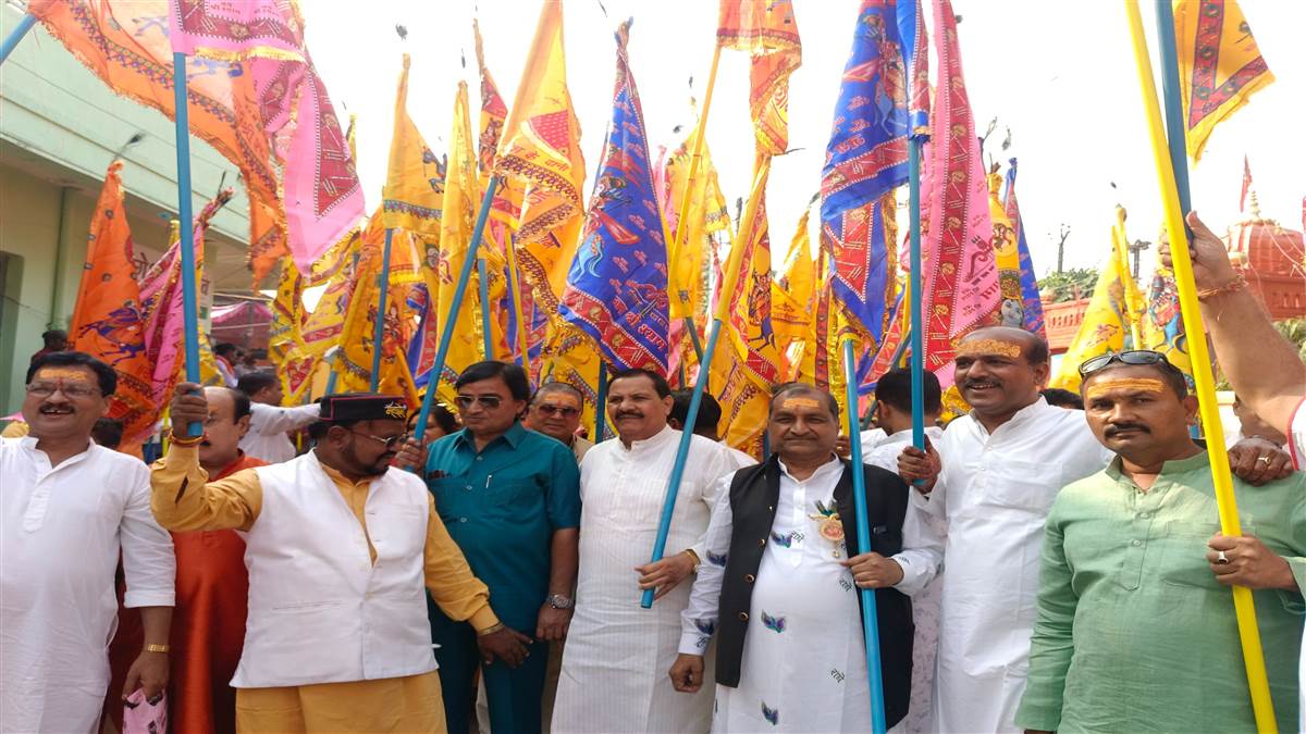 श्याम खाटू जन्मोत्सव पर निकली निशान यात्रा - Nishan Yatra started on ...