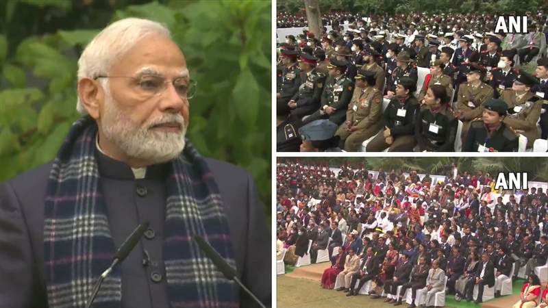 गणतंत्र दिवस से पहले युवाओं से मिले PM मोदी कहा -विकसित भारत के सबसे ...