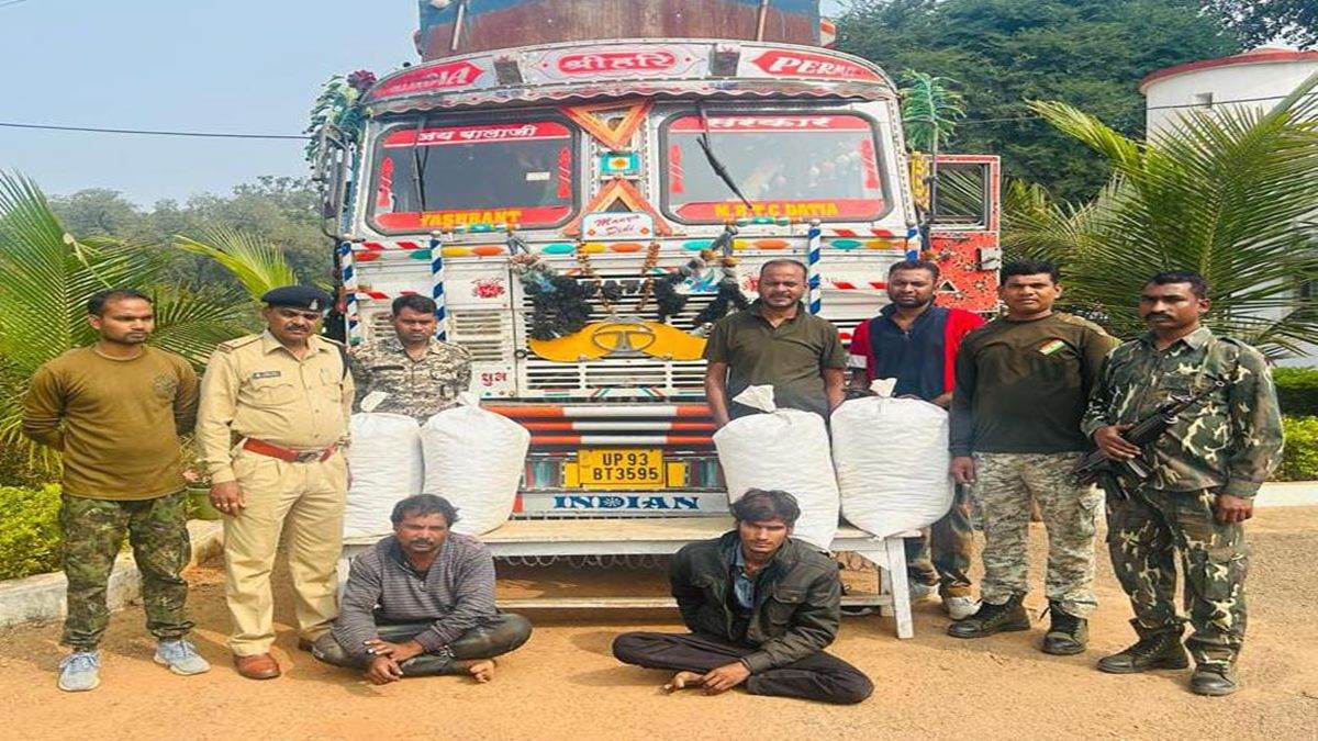 Dhamtari News : धमतरी में 80 किलो गांजा के साथ दो अंतरराज्यीय तस्कर ...