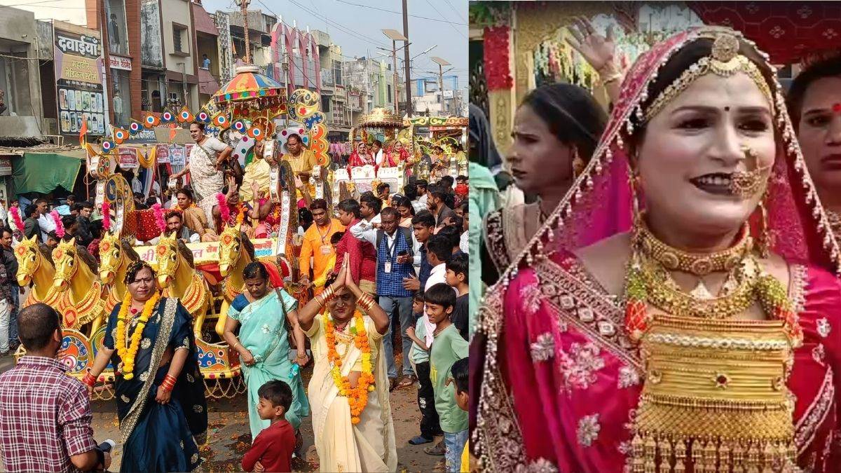 Khandwa: देशभर से आए 5 हजार किन्नरों ने निकाली शोभायात्रा, लाखों की ...