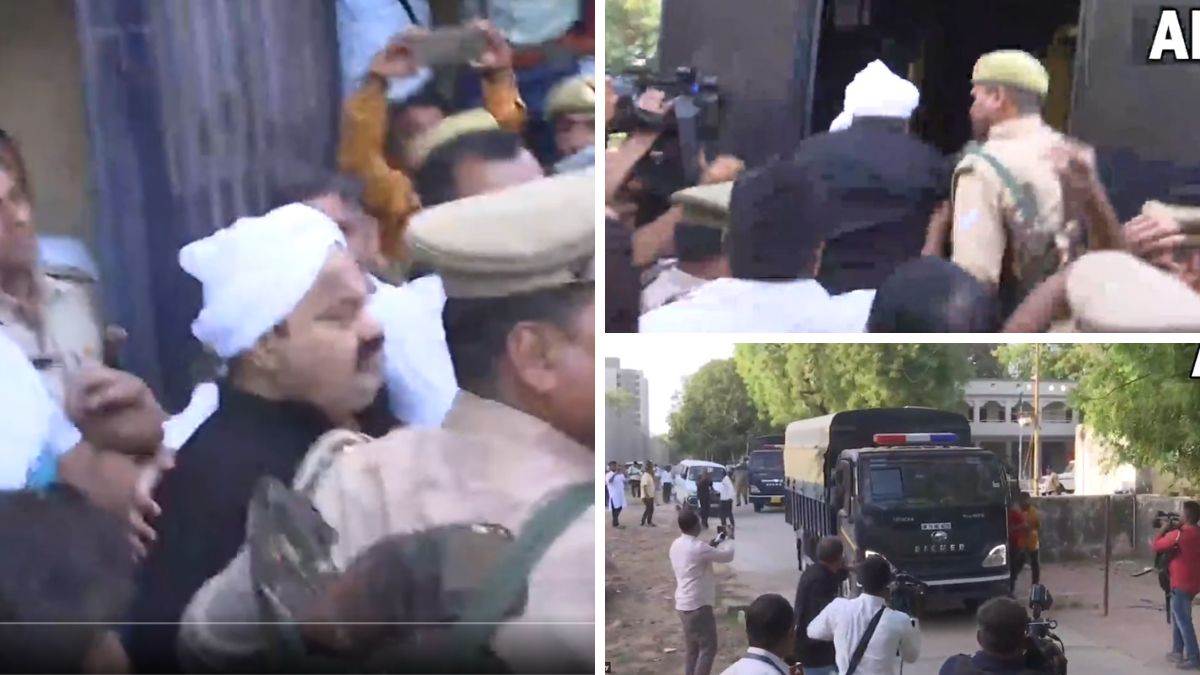 Umesh Pal Murder Case: साबरमती जेल से अतीक अहमद को लेकर रवाना हुई यूपी ...