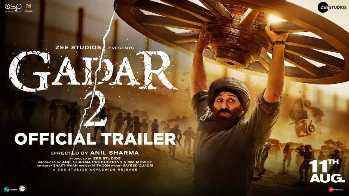 Gadar 2 Trailer: गदर 2 का ट्रेलर हुआ रिलीज, सनी देओल के जबरदस्त एक्शन ...