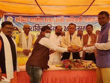 हल्बा समाज ने मनाया शक्ति दिवस - Halba Samaj celebrated Shakti Day