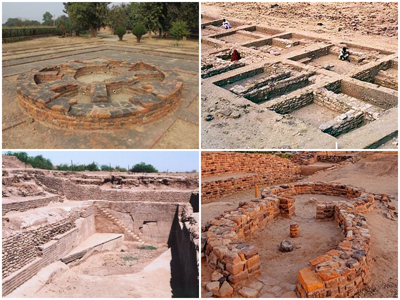 धोलावीरा में मौजूद हैं हड़प्‍पा सभ्‍यता के अवशेष, पत्‍थरों को तराशकर ...