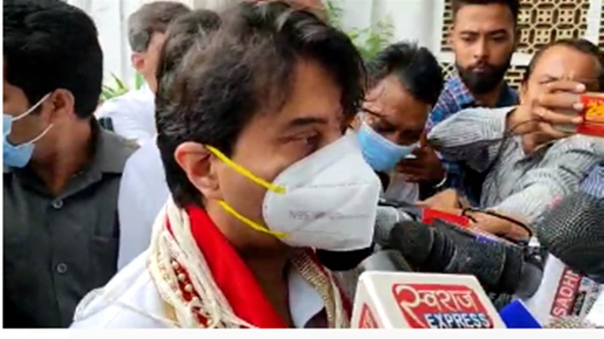 ग्‍वालियर में केंद्रीय मंत्री ज्योतिरादित्य सिंधिया बोले 'आजाद ...