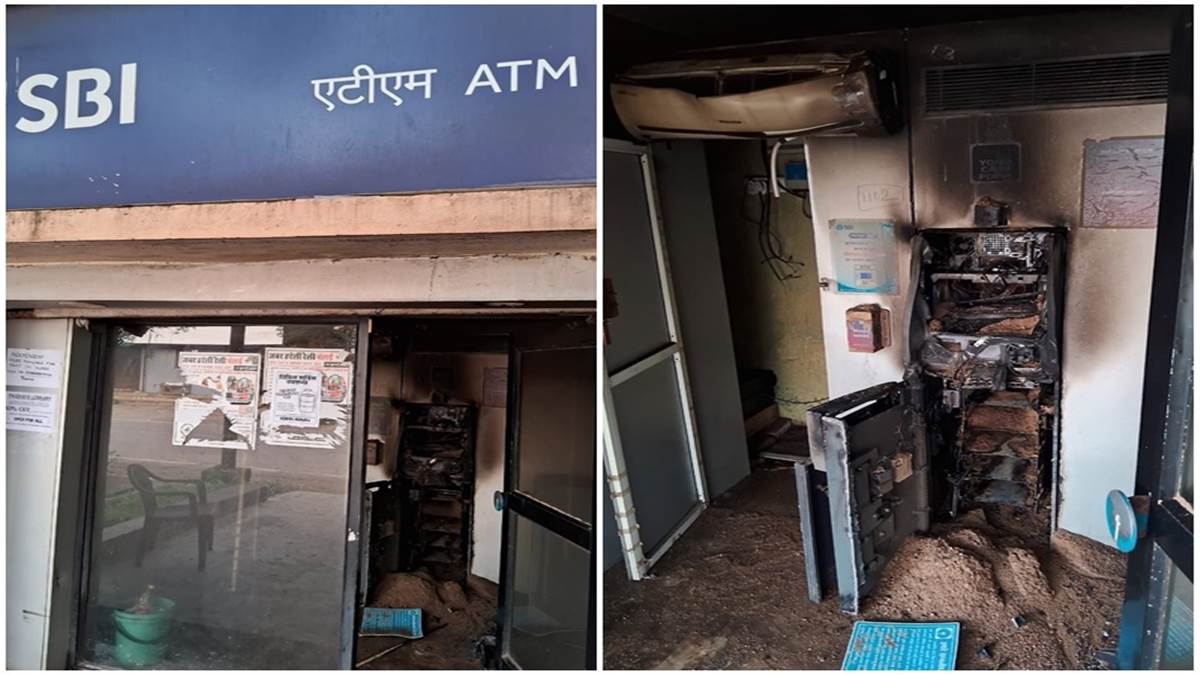 Bhilai Crime News: भिलाई में चोरों के हौसले बुलंद, दो ATM मशीन काटकर ...