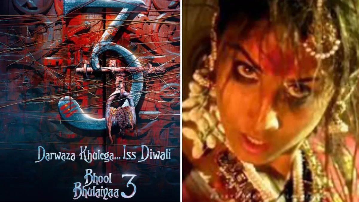 Bhool Bhulaiyaa 3 : अपना सिंहासन लेने लौटी मंजुलिका, रूह बाबा के नाक ...