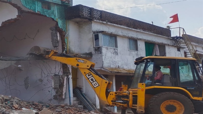 Anupur Muskan murder case : मुस्कान हत्याकांड के आरोपी अमित करायत के घर ...