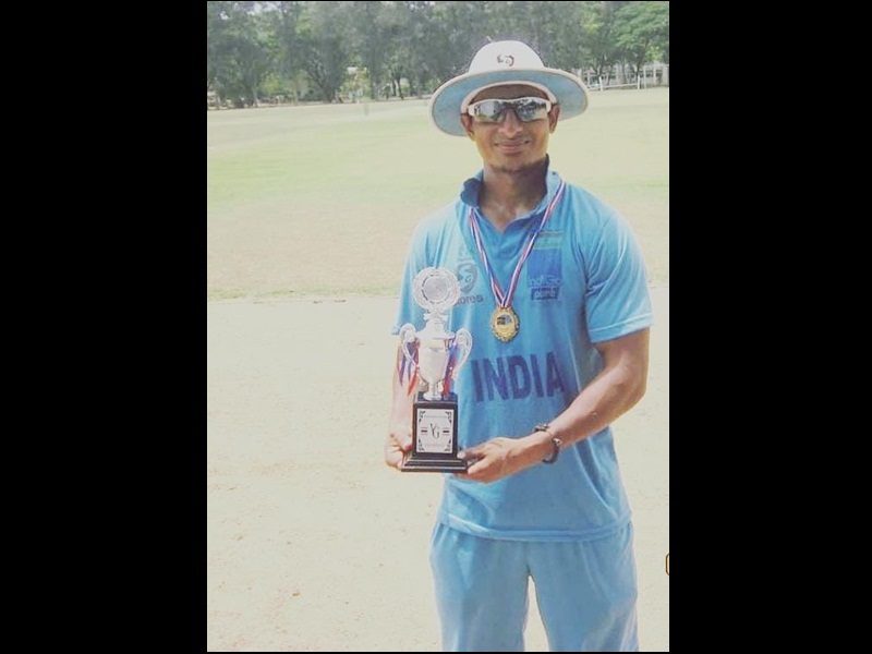 Divyang Cricket: दिव्यांग प्रीमियर लीग क्रिकेट टीम में श्रीमंत झा का ...