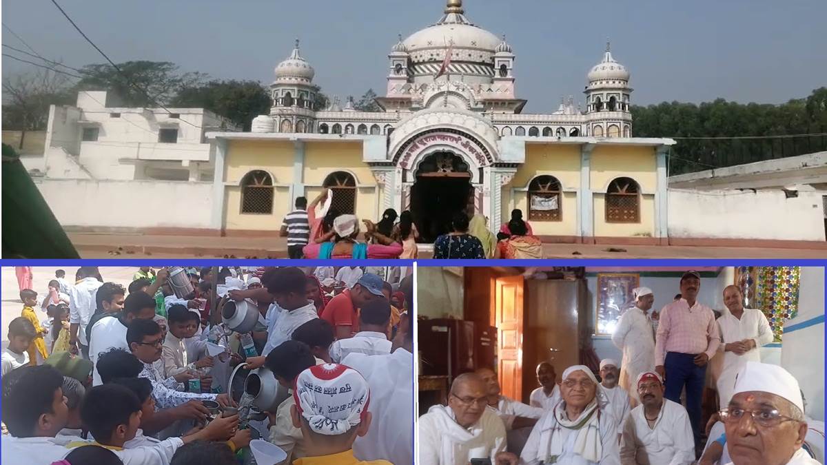 Baiju Raj Maharani Temple Panna: वैशाख शुक्ल अष्टमी पर मंदिर में ...