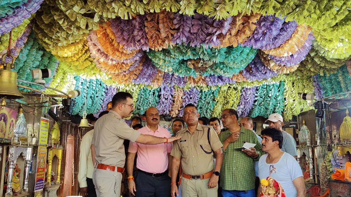 Mahalaxmi Mandir Ratlam: धनतेरस पर खुले रतलाम के महालक्ष्मी मंदिर के पट ...