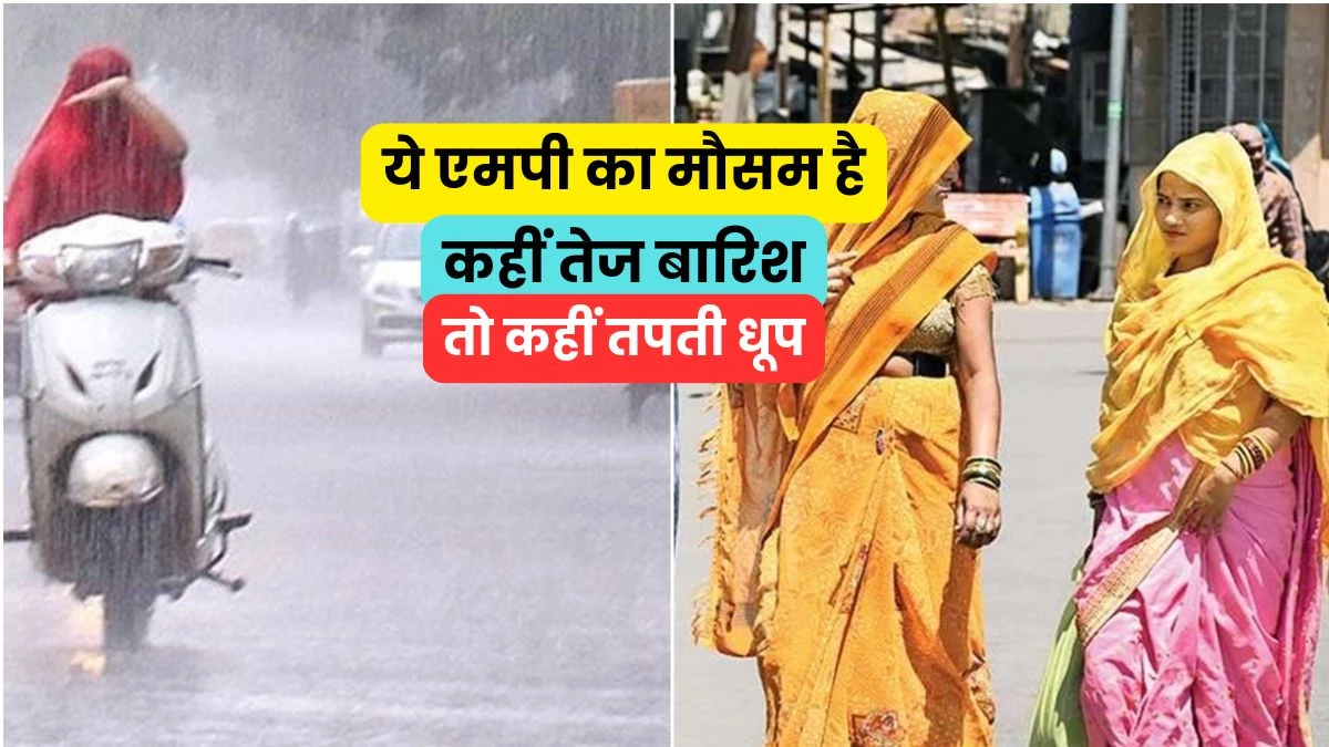 Rain in MP: पूर्वी मध्य प्रदेश के कई जिलों में बारिश, ओले भी गिरे... बाकी शहरों में बढ़ा तापमान ...