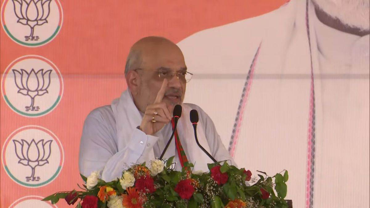 Amit Shah In Ballia बलिया में गृहमंत्री अमित शाह की जनसभा बोले