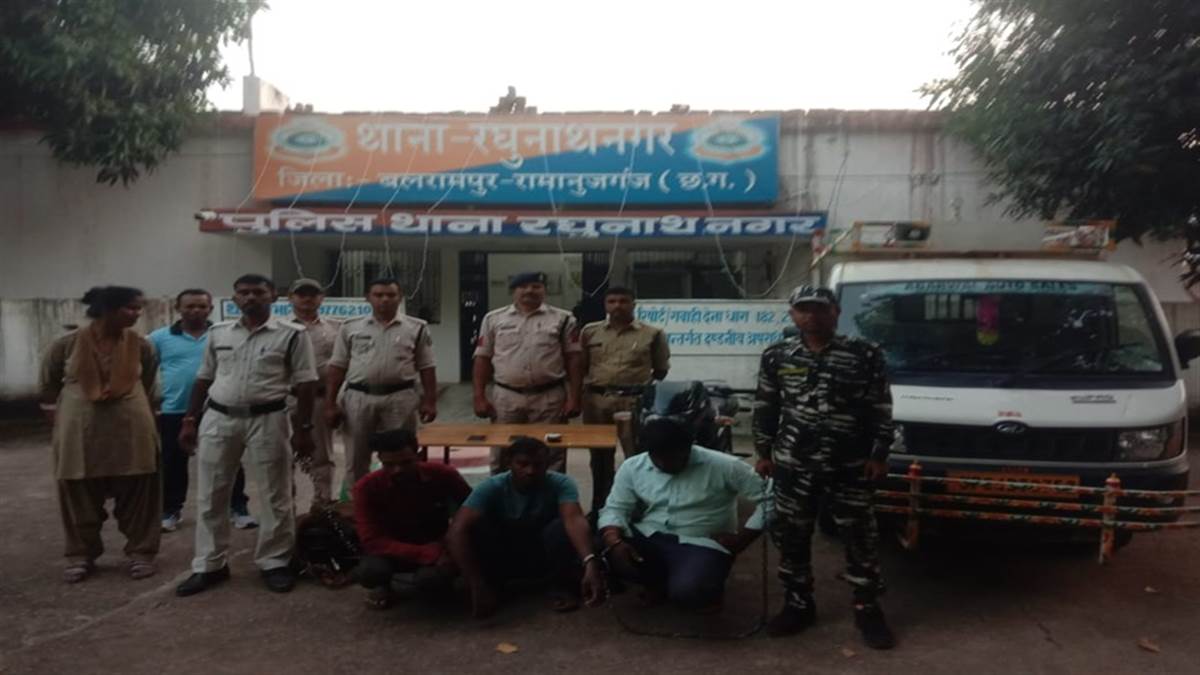 अंबिकापुर:ट्रांसफार्मर चोरी करने वाले गिरोह के तीन सदस्य पकड़ाए,मालवाहक ...