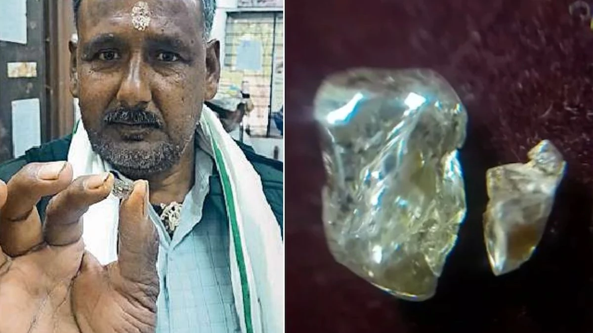 Panna Diamond: खेत में निकले दो हीरों ने चमका दी किसान और उसके चार ...