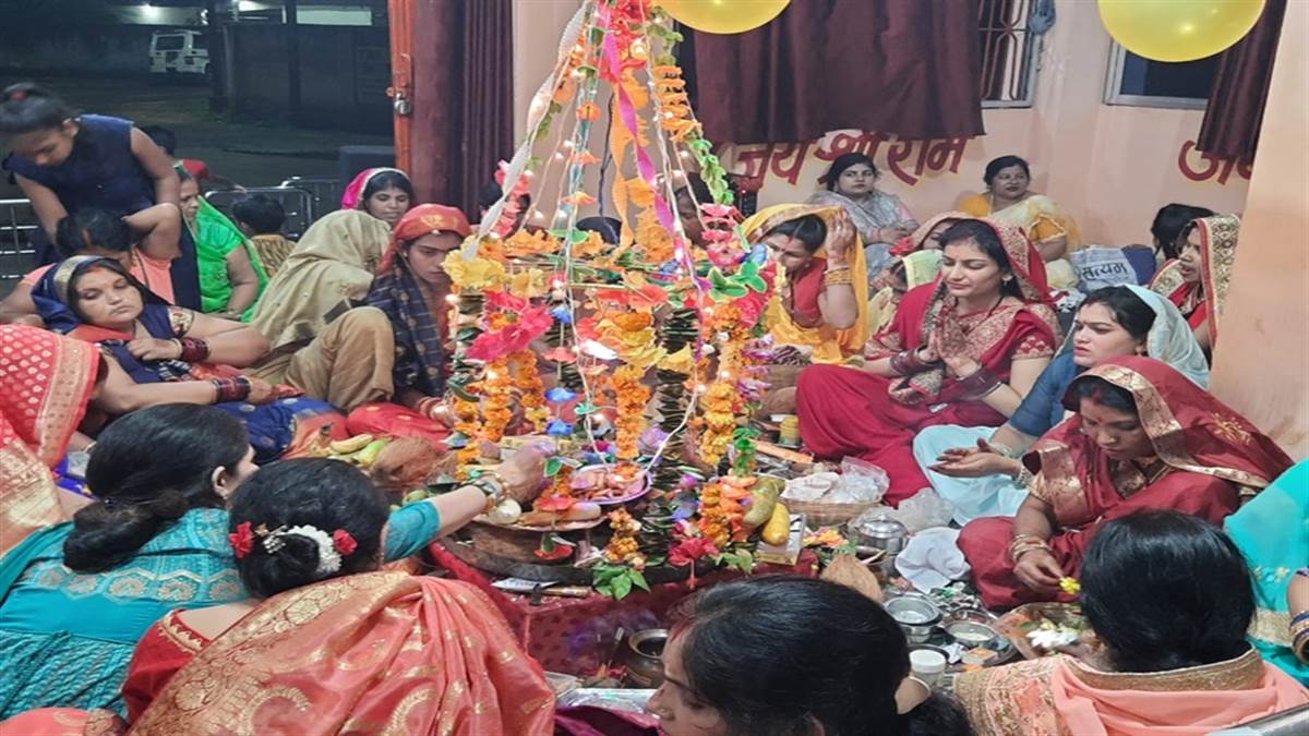 VIDEO : शहडोल में हरतालिका पर्व का दिखा उत्‍सव - Celebrations shown in ...