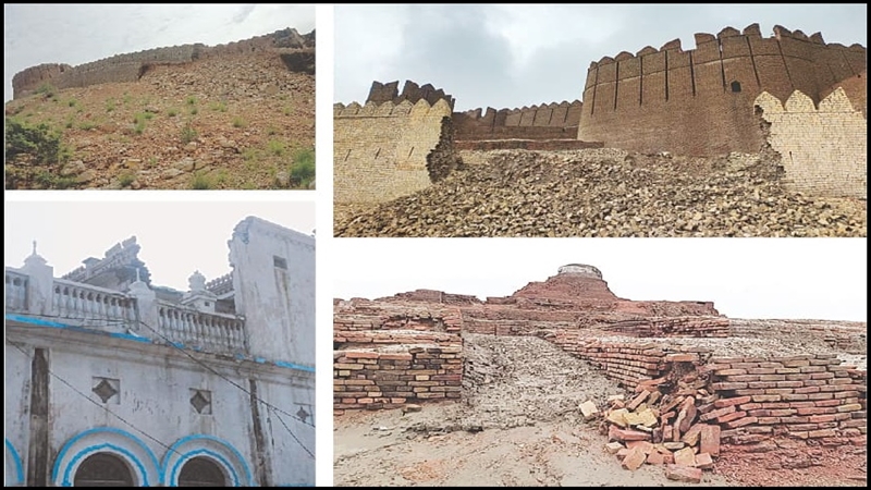 Mohenjo Daro Flood: मोहनजोदड़ो को भीषण बाढ़ से भारी नुकसान कई खंडहर व ...
