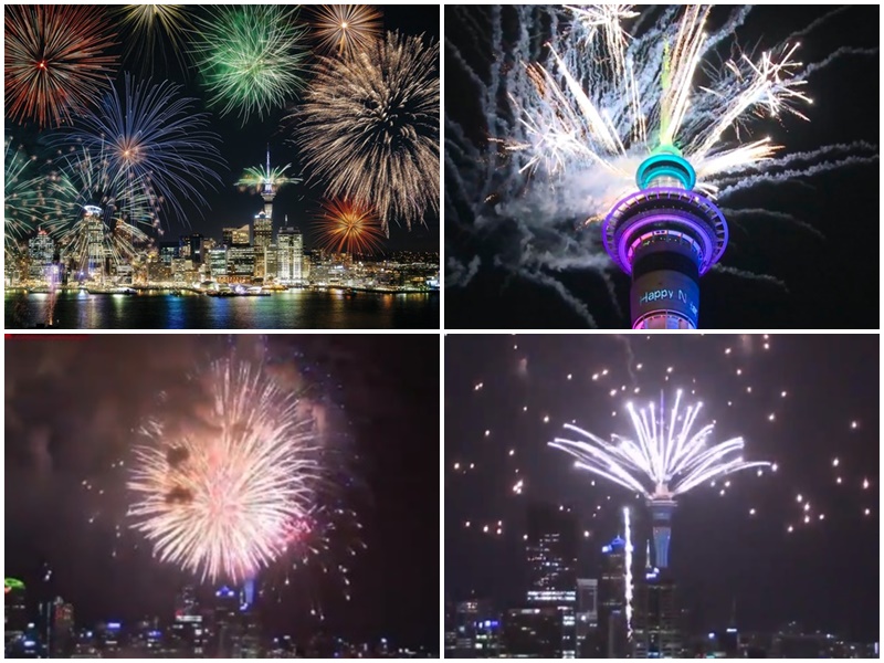 Happy New Year 2020 : New Zealand में लगा नया साल, देखें जश्‍न के Video ...