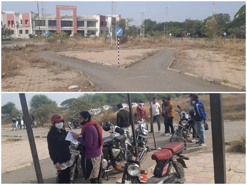 RTO Indore: ट्रैक पर हादसे के बाद सेंसर में खराबी, नहीं हुए दो पहिया के ...