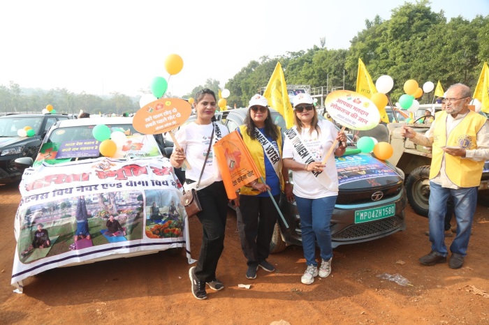 MP Election 2023: भोपाल में मेगा कार रैली के जरिए दिया मतदाता जागरूकता ...