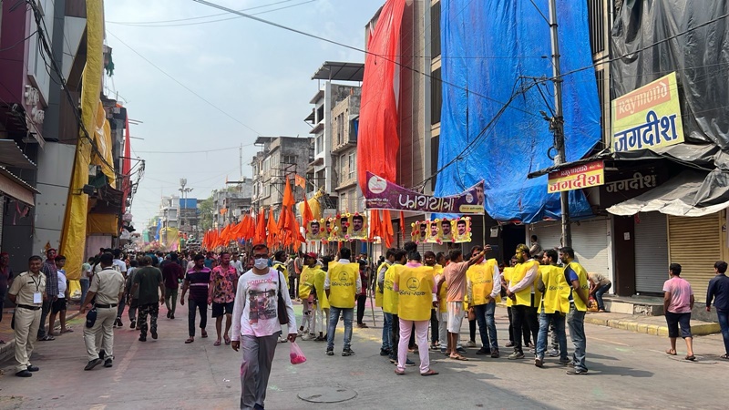 Live Indore Rangpanchami Ger 2024: रंगों में सराबोर हुआ इंदौर, गेर में ...