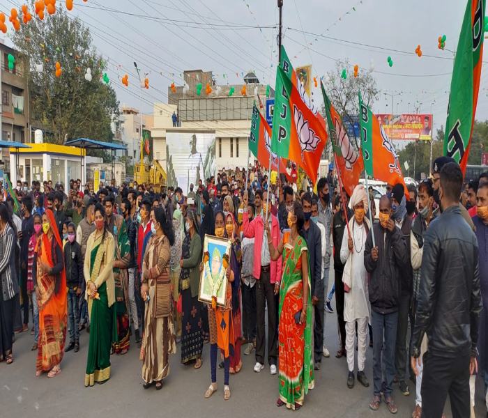 मुख्यमंत्री शिवराज सिंह चौहान ने भोपाल में सुभाष नगर आरओबी का लोकार्पण ...