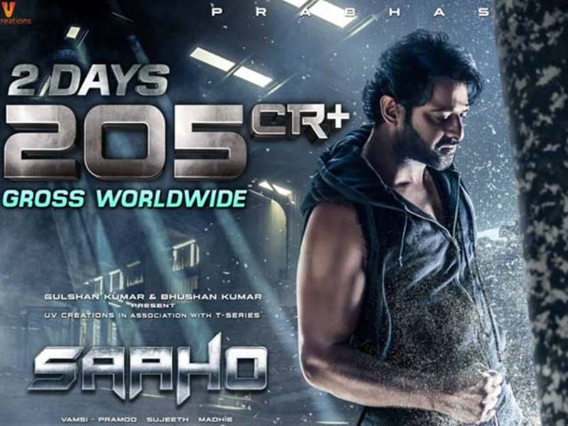 Saaho Worldwide collection : दो दिन में Prabhas की फिल्म ने कमा लिए 200 ...