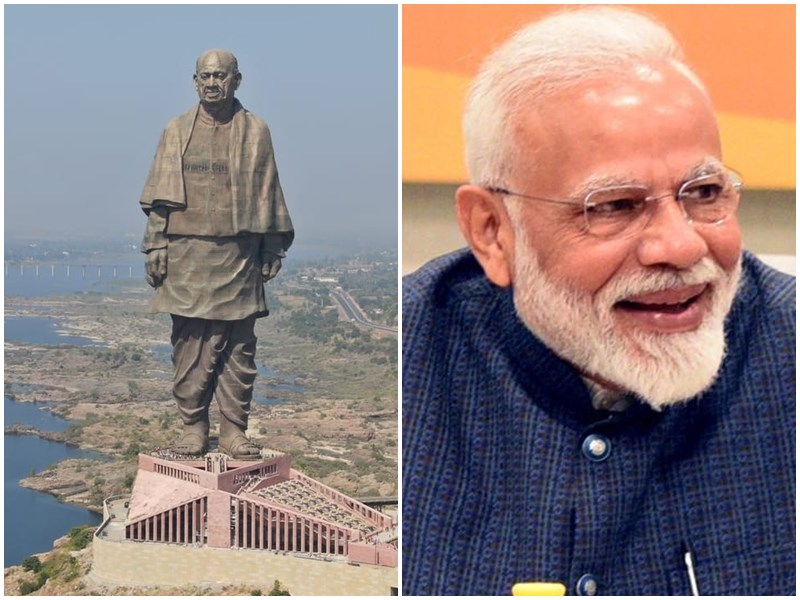 टाइम मैग्जीन की सूची में स्टेच्यू ऑफ यूनिटी के शामिल होने पर PM मोदी ने ...