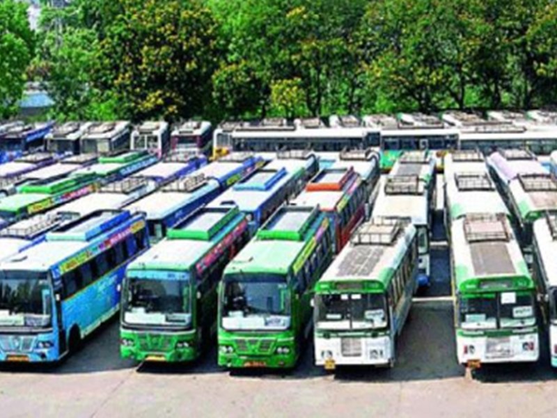 Telangana Bus Strike: तेलंगाना में TSRTC कर्मचारियों की अनिश्चितकालीन ...