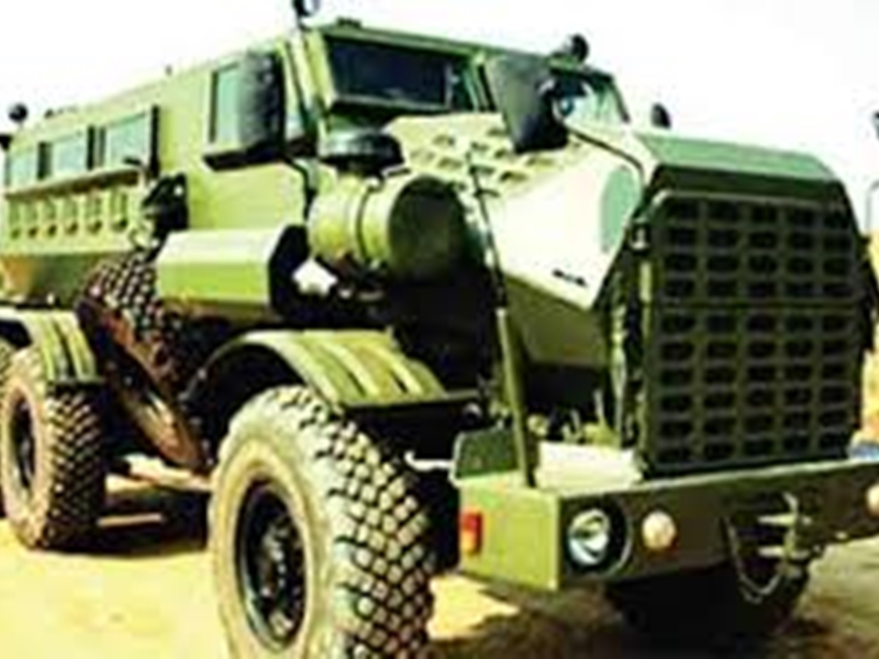 VFJ में बने सुरंग रोधी वाहनों में गश्त करेंगे सुरक्षा बल के जवान