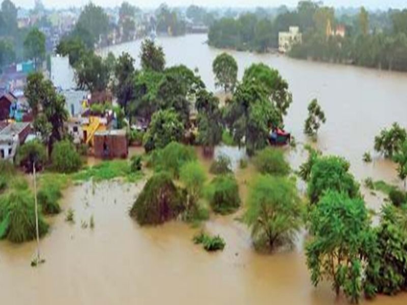Madhya Pradesh Weather Alert : विदिशा में बाढ़ के हालात, भोपाल में 14 ...